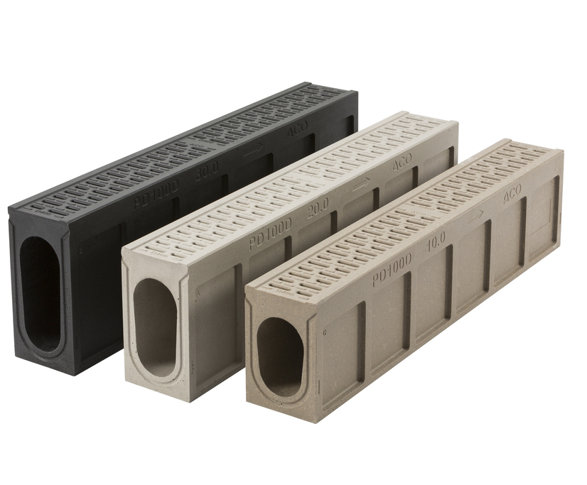 ACO MonoDrain one-piece channel drainage system | ACO Water Management ...