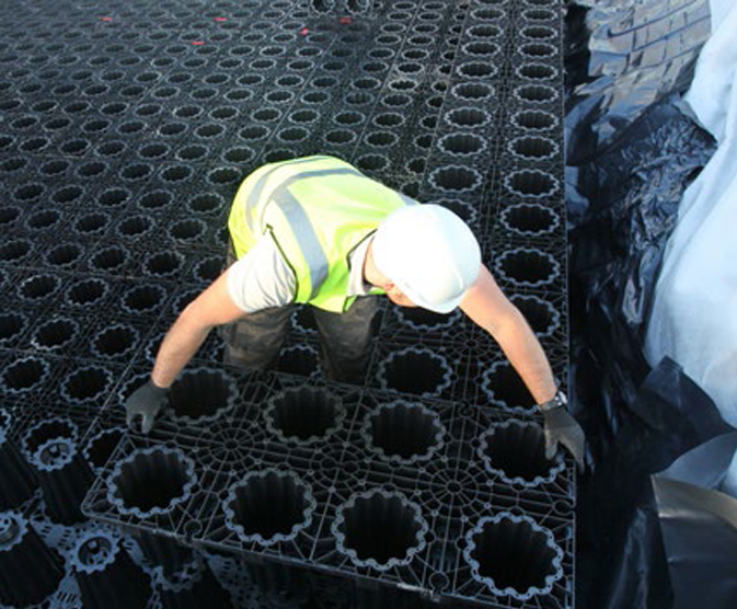 StormBrixx stormwater mitigation for community centre | ACO Water ...