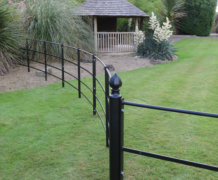 Traditional-style 4-bar estate and parkland fencing | Paddock Fencing ...