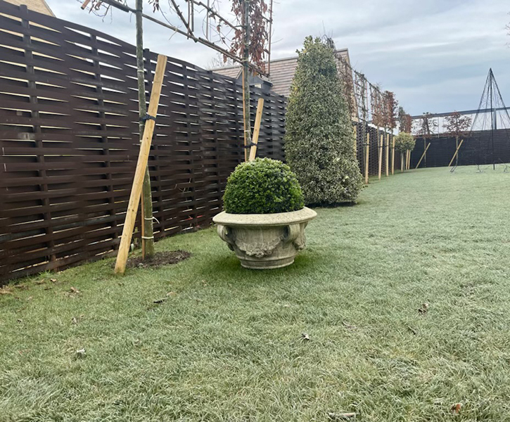 Woven steel fencing | Paddock Fencing | ESI External Works