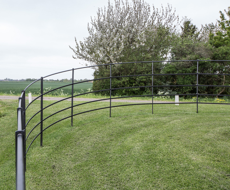 Traditional-style 5-bar estate and parkland fencing | Paddock Fencing ...