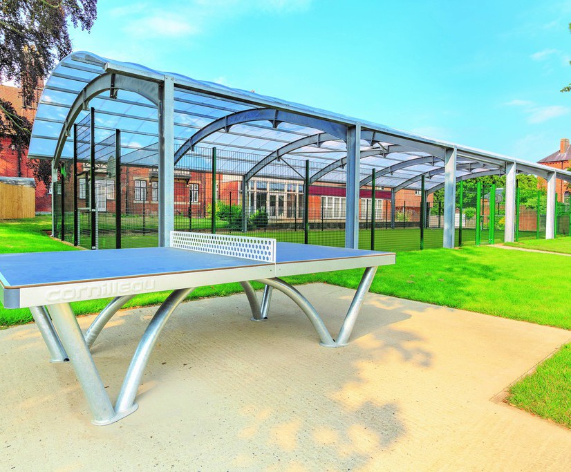 dryMuga™ covered multi-use games area | A&S Landscape | ESI External Works