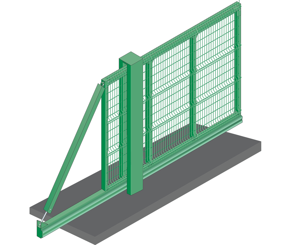FenceSafe temporary sliding cantilever gates | CLD Physical Security ...
