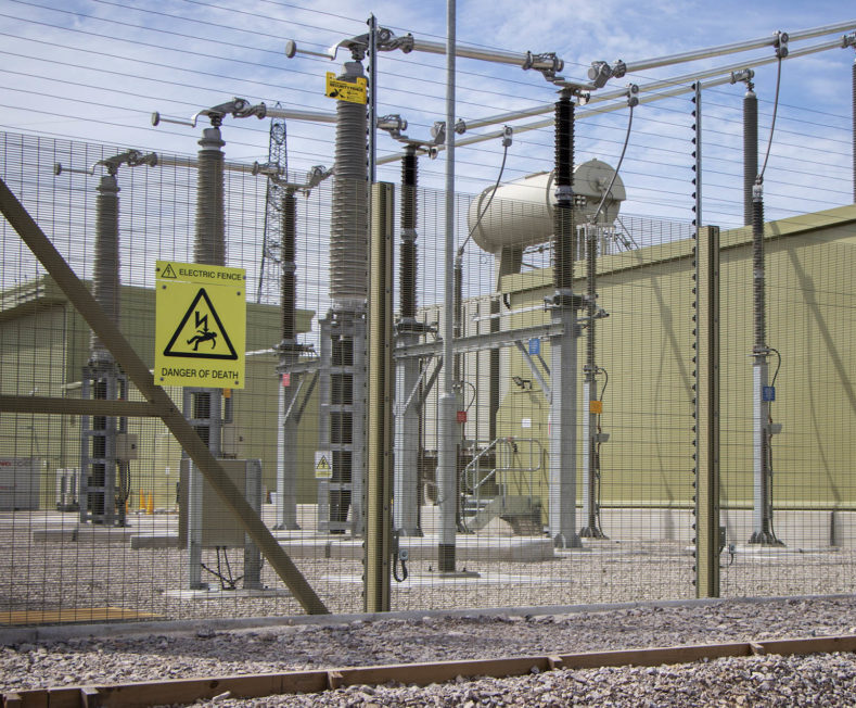 Electrical substations - danger signs | CLD Fencing Systems | ESI ...