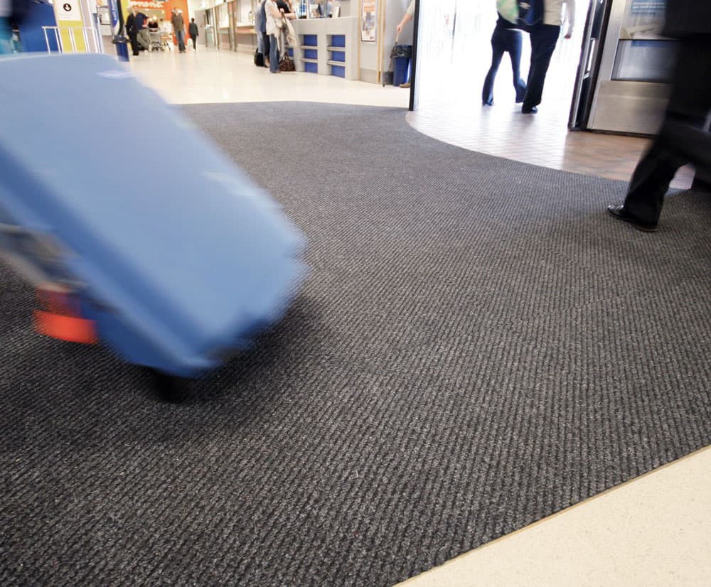 Toughrib Diagonal - Heavy-duty diagonal ribbed matting | COBA Flooring ...