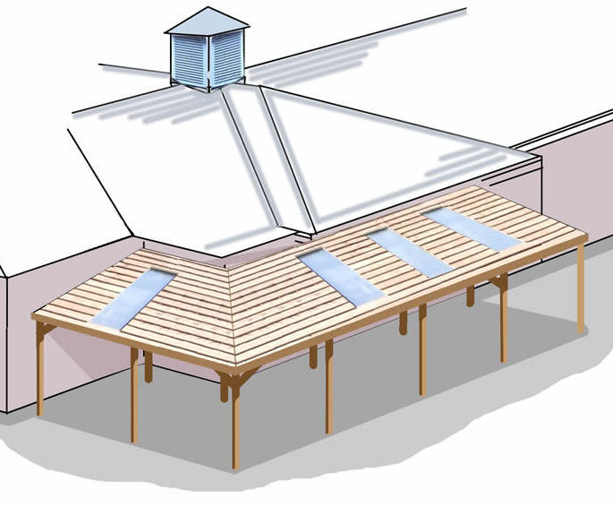Bespoke playground stages and performance areas | Setter Shelters | ESI ...