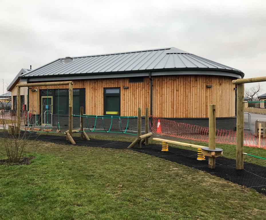 Timber play trail for school pupils of all ages | Setter Play | ESI ...