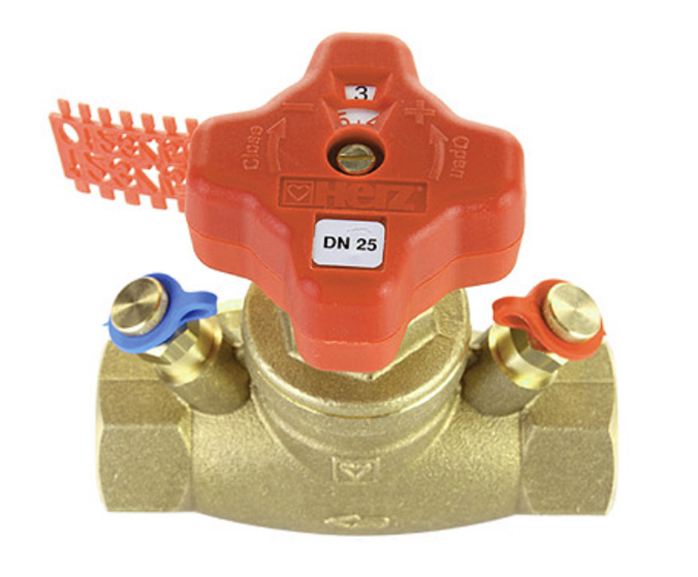 VODRV commissioning valves | Herz Valves UK | ESI Building Services