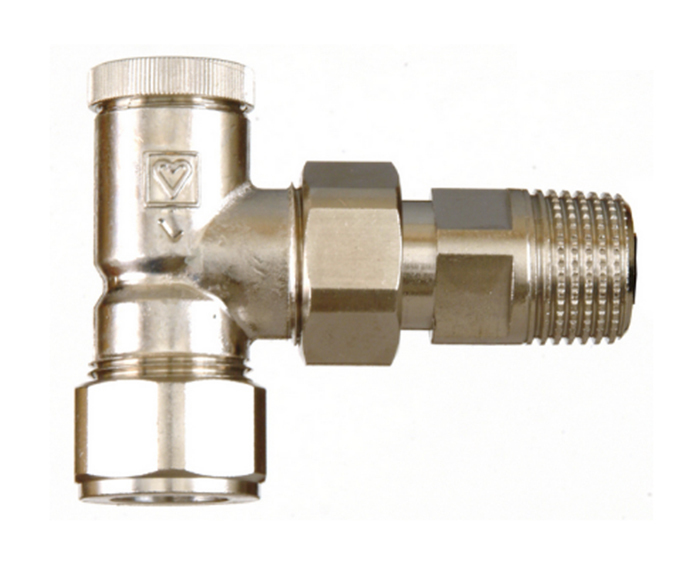 Return valve with knurled cap | Herz Valves UK | ESI Building Services