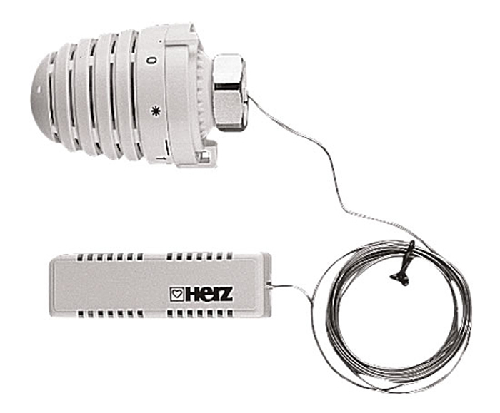 Thermostat With Remote Sensor Herz Valves Uk Esi Building Services