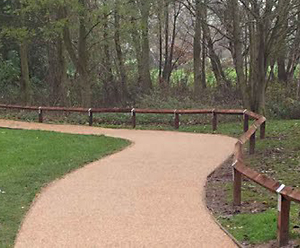 Terrabase Rustic surfacing, Baldwins Gate Nature Reserve | Addagrip ...
