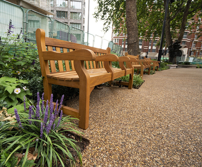 Terrabase Rustic resin bound porous surfacing | Addagrip Terraco | ESI ...