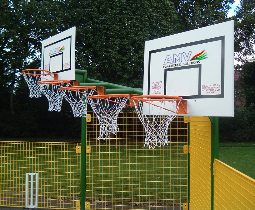 Basketball posts for playgrounds | AMV Playground Solutions | ESI ...