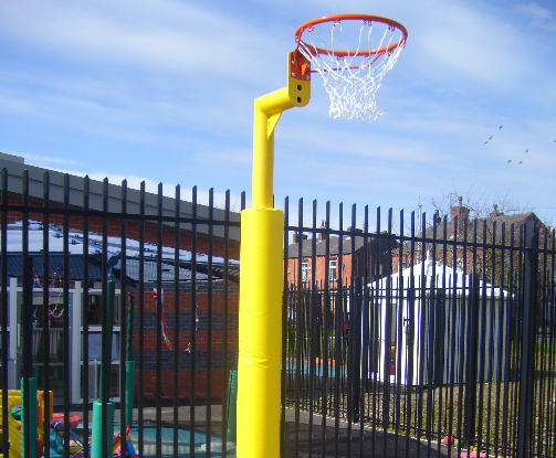 Netball posts for playgrounds | AMV Playground Solutions | ESI External ...