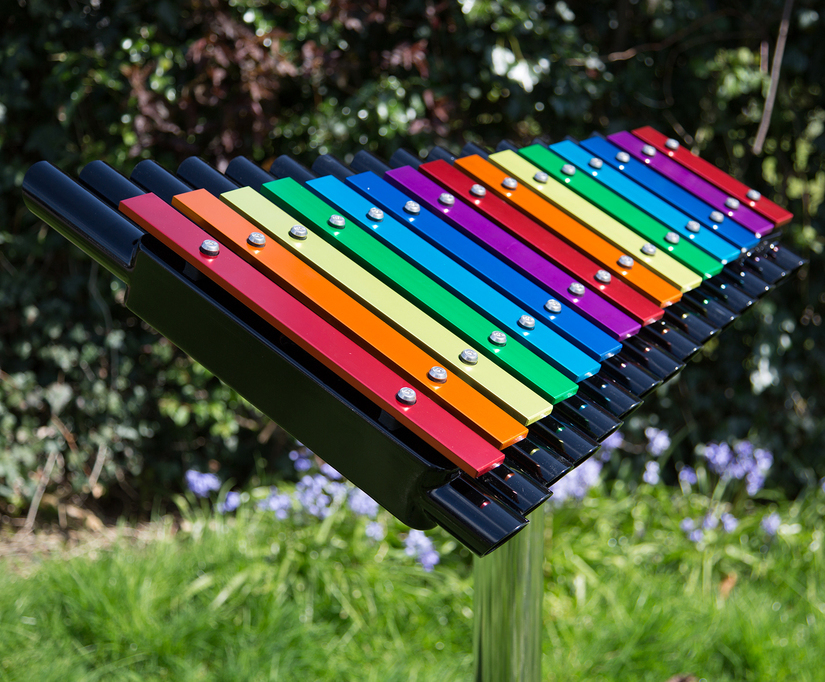 Sensory play outdoor musical instruments | AMV Playground Solutions ...