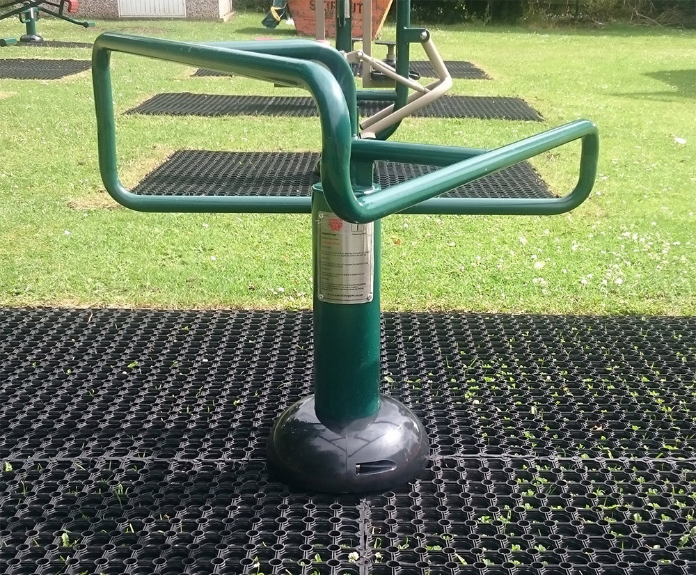 Children's outdoor gym and fitness equipment | AMV Playground Solutions ...