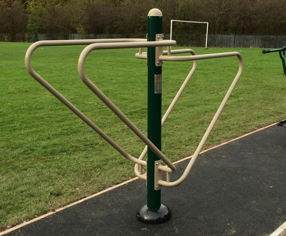 Adult outdoor gym and fitness equipment | AMV Playground Solutions ...