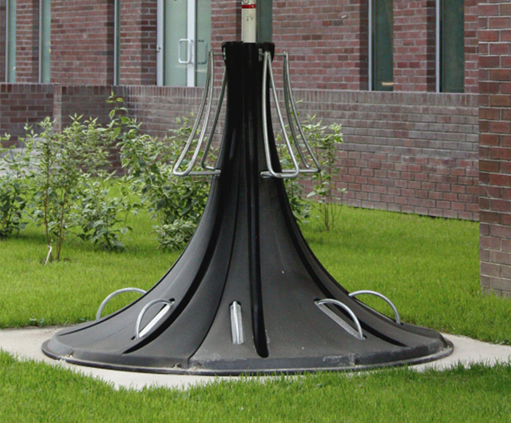 Cyclepod space-saving, secure cycle storage for 8 bikes | Cyclepods ...