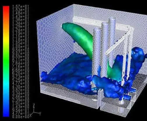 Pumping station design optimisation using CFD modelling | Fluid Group | ESI Enviropro