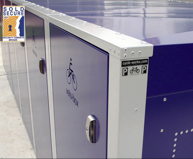 Velo-Box cycle locker - Sold Secure | Cycle-Works | ESI External Works