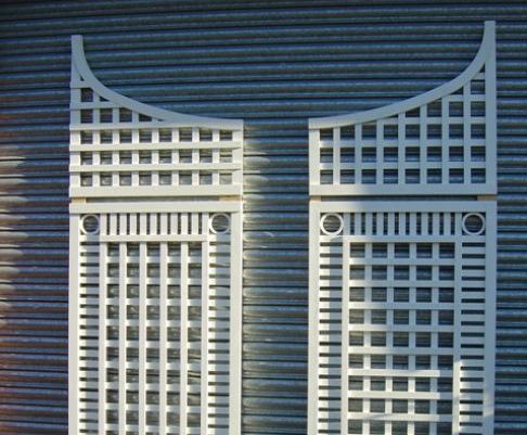 Bespoke wooden trellis panels | Vertopia Gardens | ESI External Works