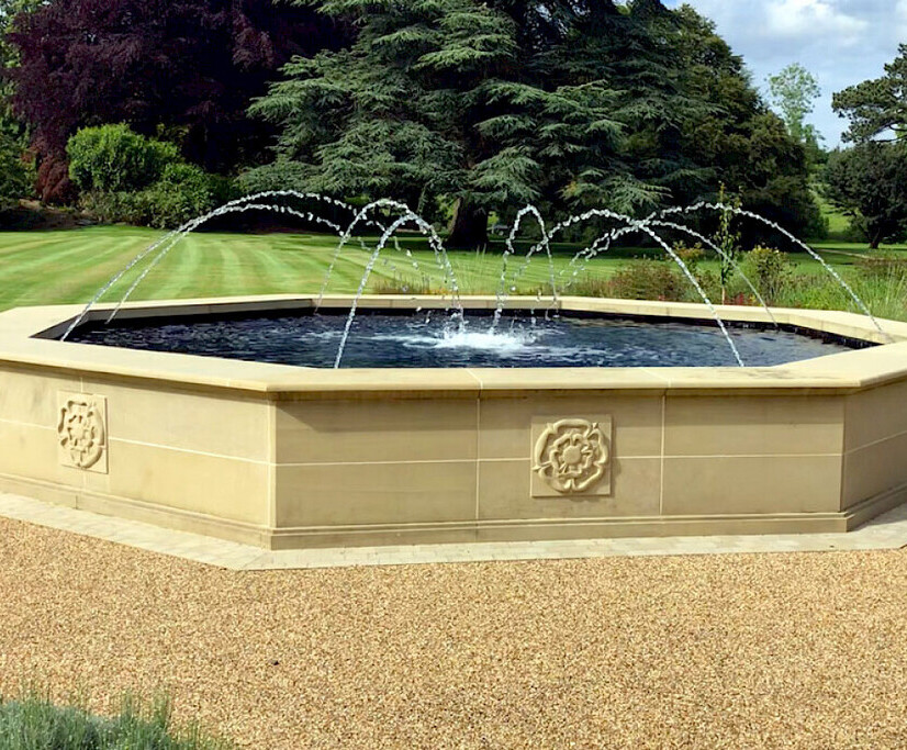 Fountain and rill for Grantley Hall hotel and spa | Tills Innovations ...