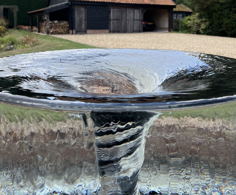 The Volute™ vortex water sculpture | Tills Innovations | ESI External Works