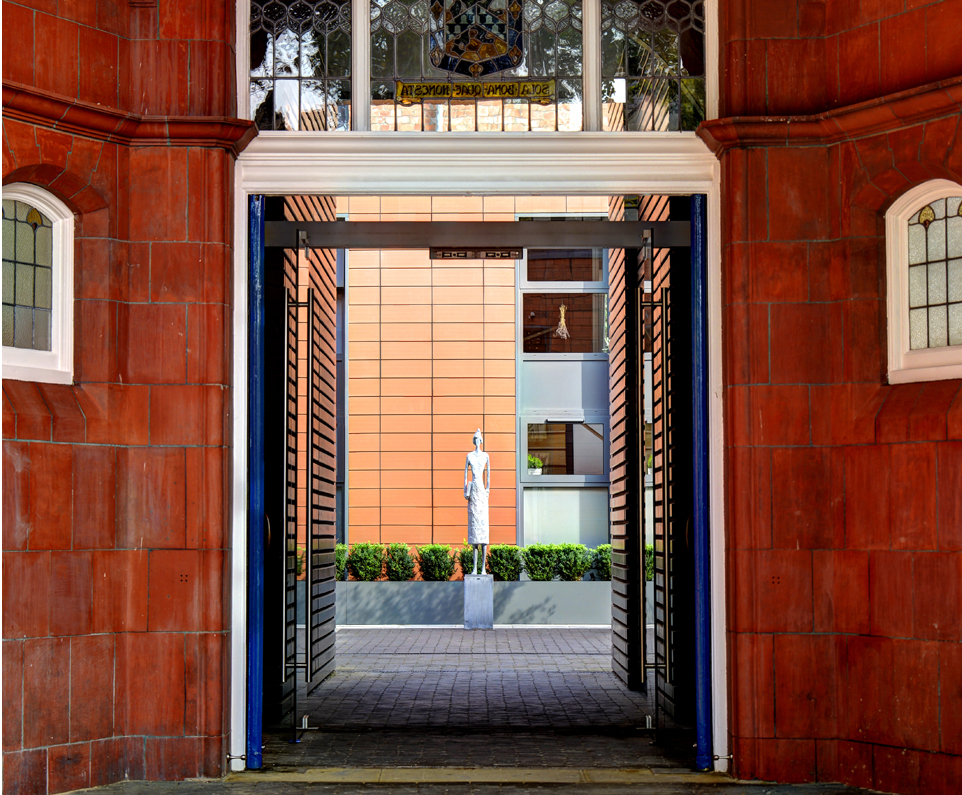 Planters for communal courtyard, residential development | IOTA | ESI ...