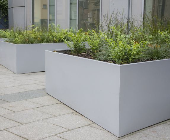 Bespoke steel planters - 40 Torphichen Street, Edinburgh | IOTA | ESI ...