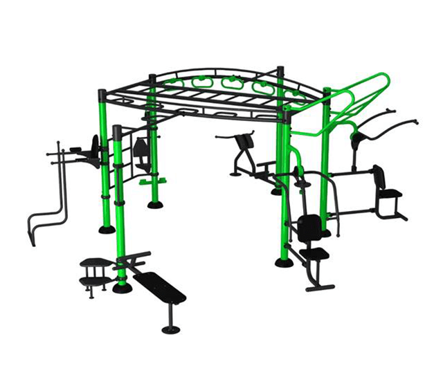 Big Rig outdoor gym | Fresh Air Fitness | ESI External Works