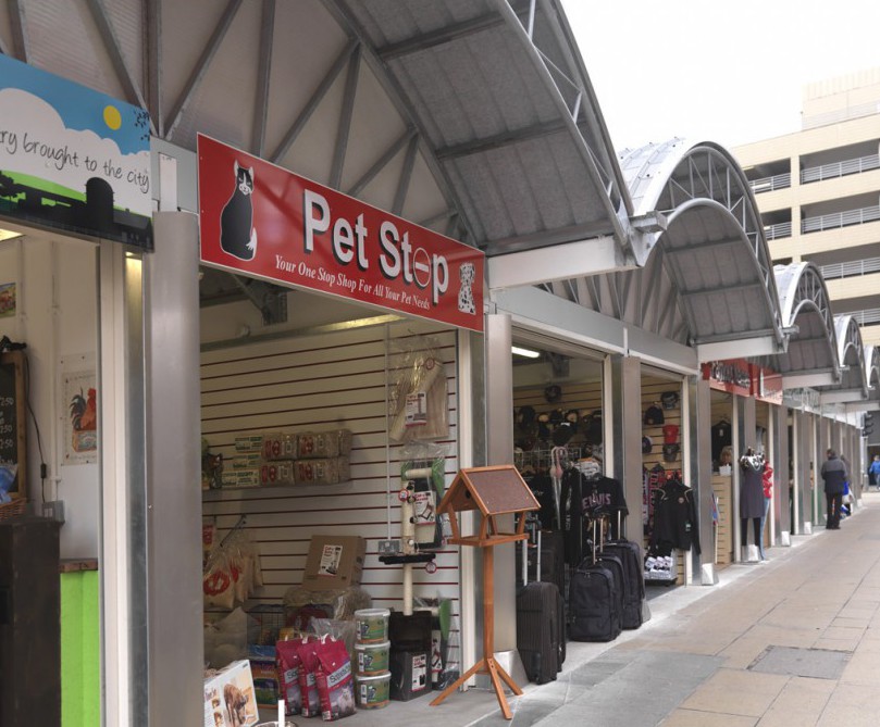 Bespoke market stall buildings | DP Structures | ESI Building Design