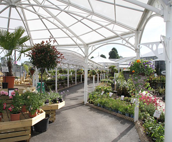 Bespoke trellis arched canopies | DP Structures | ESI External Works