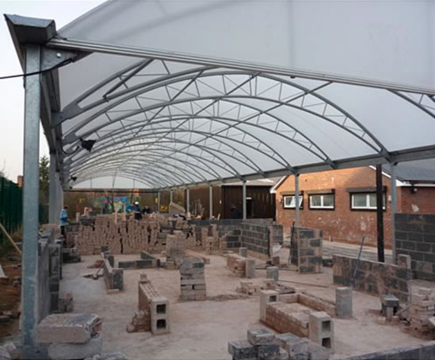 Bespoke trellis arched canopies | DP Structures | ESI External Works