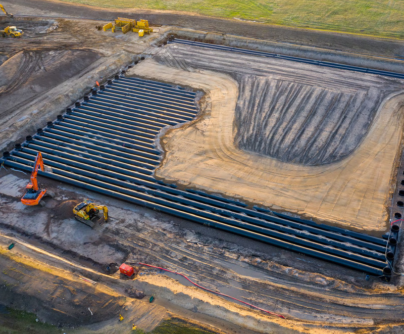 Largest Weholite wastewater storage tank in Scotland | SDS | ESI ...