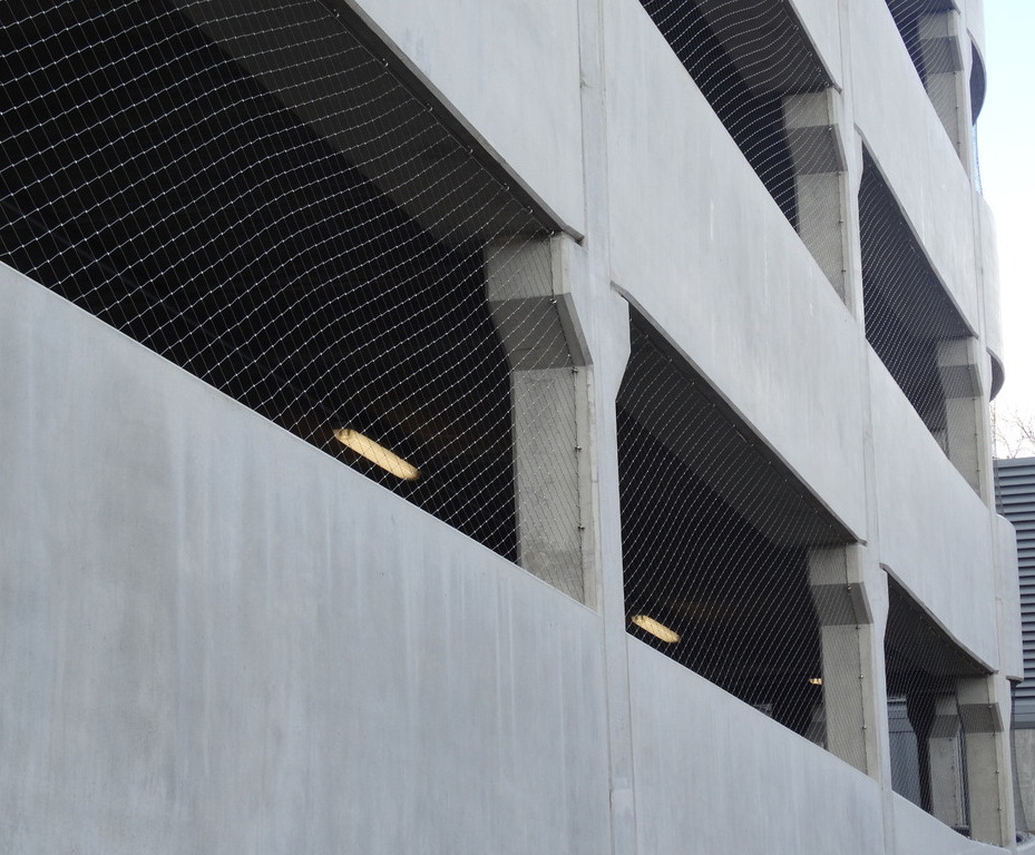 Webnet - car park fall protection wire mesh netting | MMA Architectural ...
