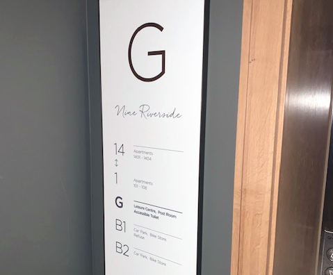 Flexible internal sign system - eva | fwdesign | ESI Interior Design