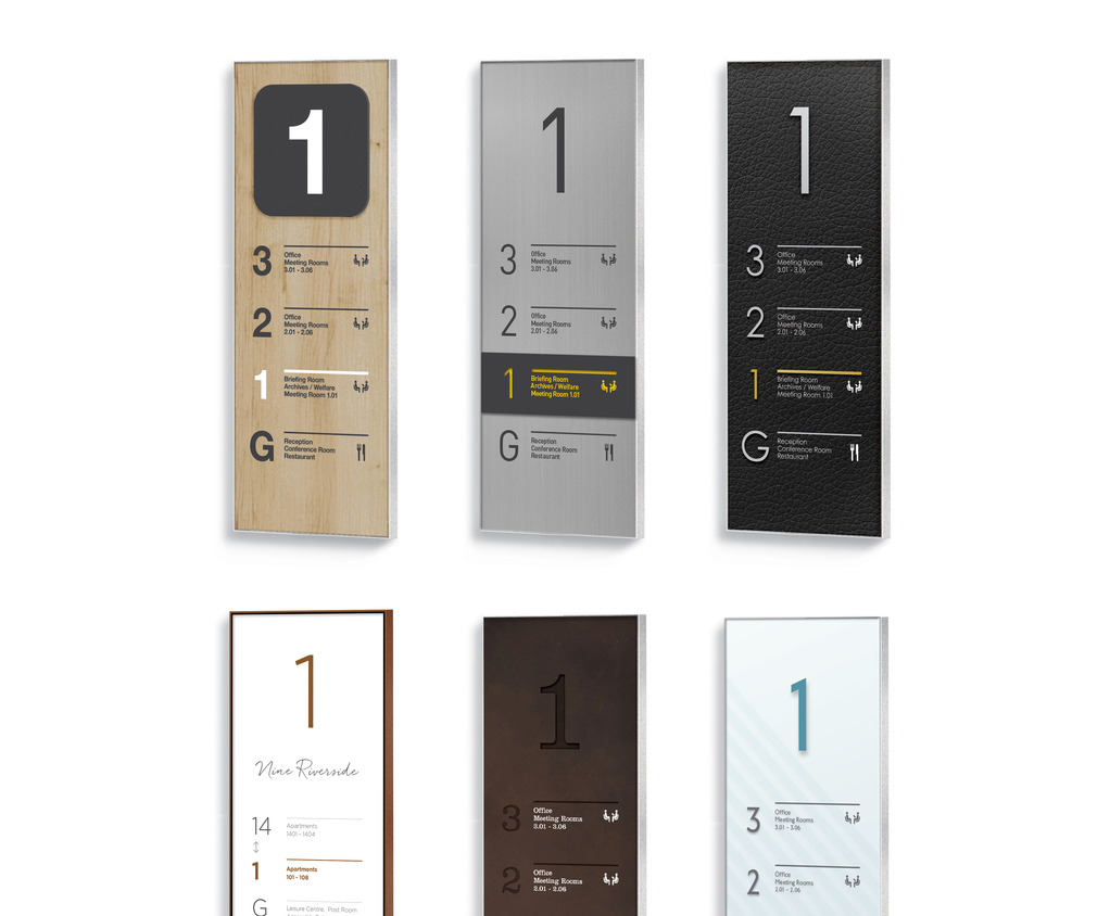 Flexible internal sign system - eva | fwdesign | ESI Interior Design