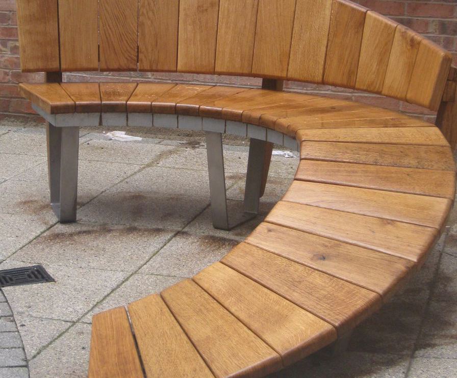 Bespoke timber tree seats | Handspring Design | ESI External Works