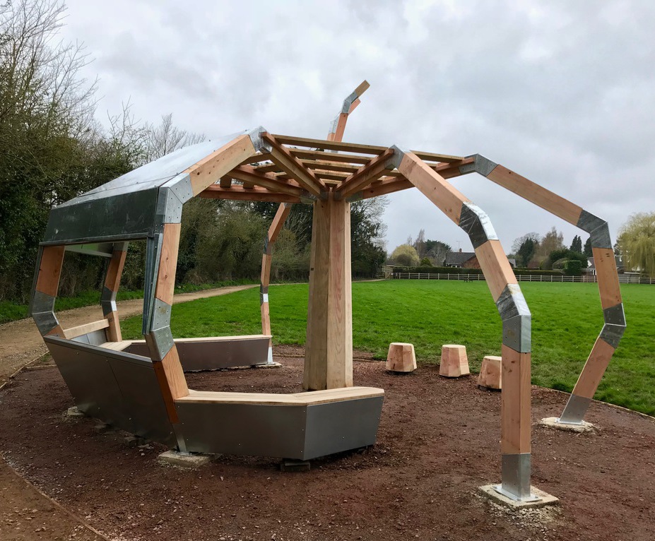 Spider Shelter provides key feature for village park | Handspring ...