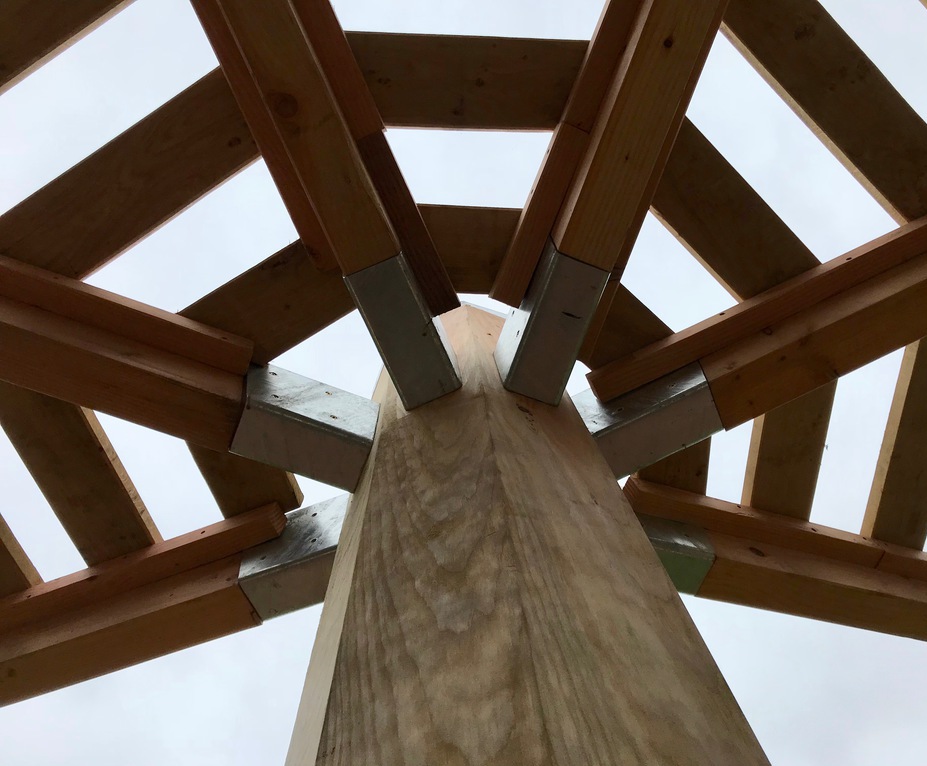 Spider Shelter provides key feature for village park | Handspring ...