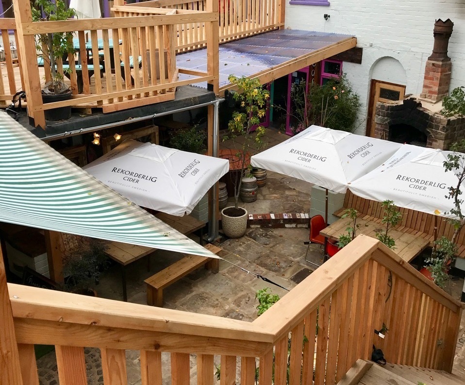 Stairs and mezzanine for Hagglers Corner, Sheffield | Handspring Design ...