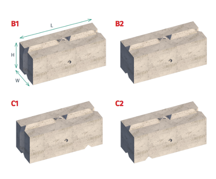 Vee™ interlocking concrete blocks | Elite Precast Concrete | ESI ...