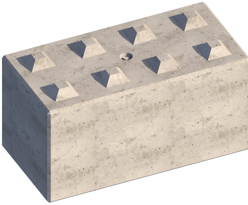 Interlocking concrete blocks for temporary flood defence | Elite ...