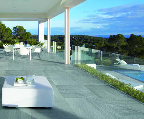 Atria - porcelain tiles for terraces and roof gardens | Raaft | ESI ...
