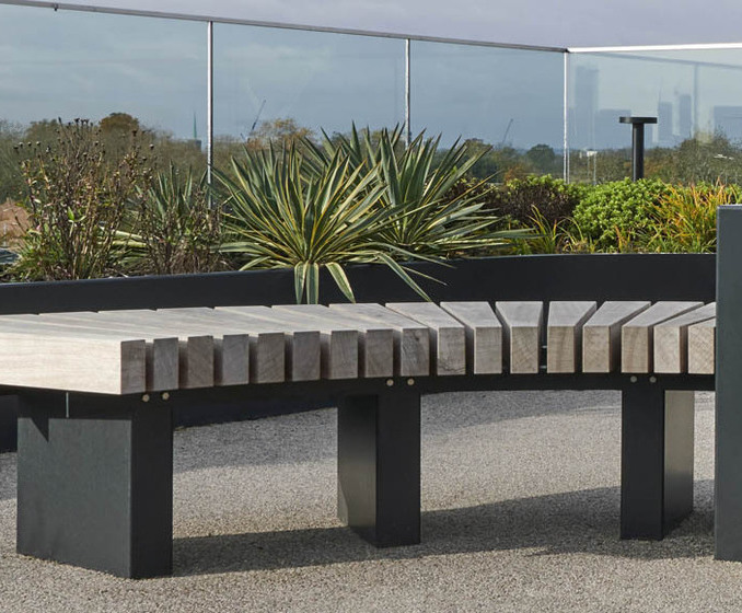 Roof terrace system for modern residential apartments | Raaft | ESI ...