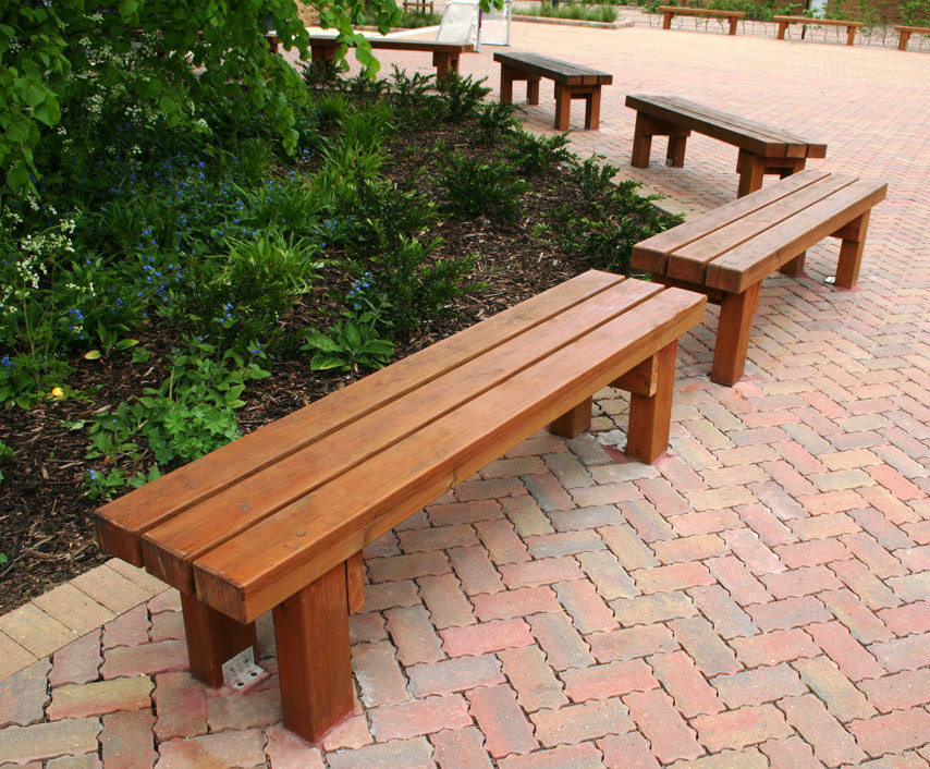 Sheldon All Timber Bench - SBN309 | Langley Design Street Furniture ...
