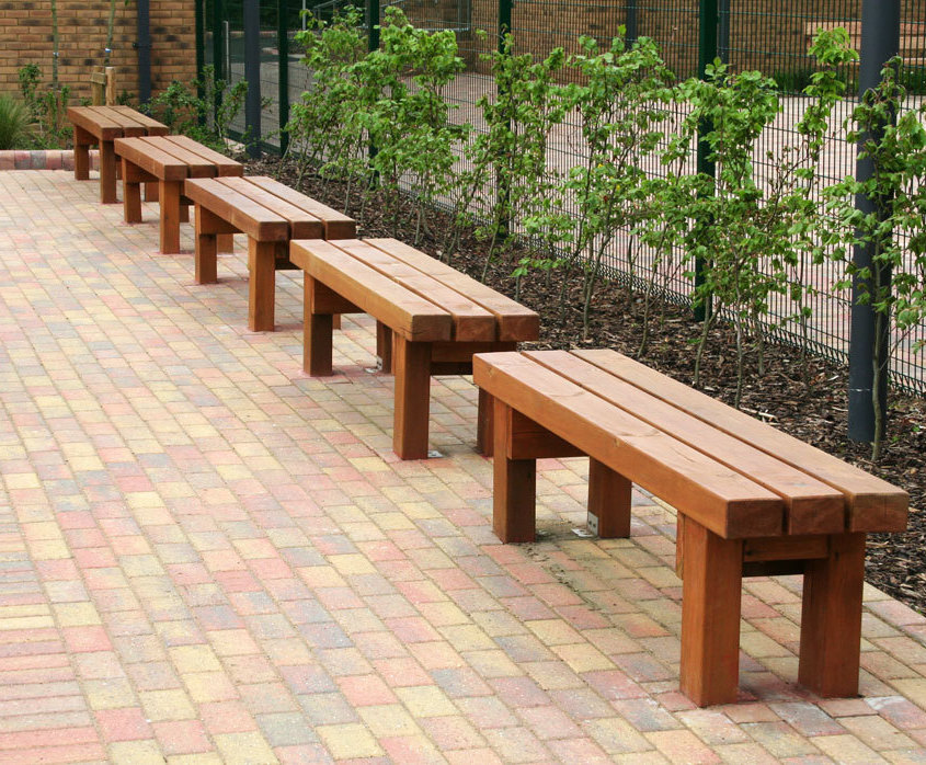Sheldon All Timber Bench - SBN309 | Langley Design Street Furniture ...