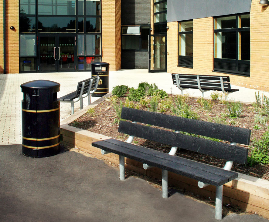 Sheldon Recycled Plastic Seat - SST301 | Langley Design Street ...