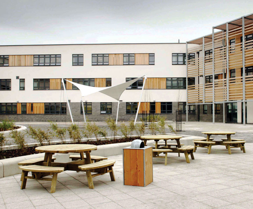 Sheldon All Timber Picnic Table - SPT306 | Langley Design Street Furniture | ESI External Works