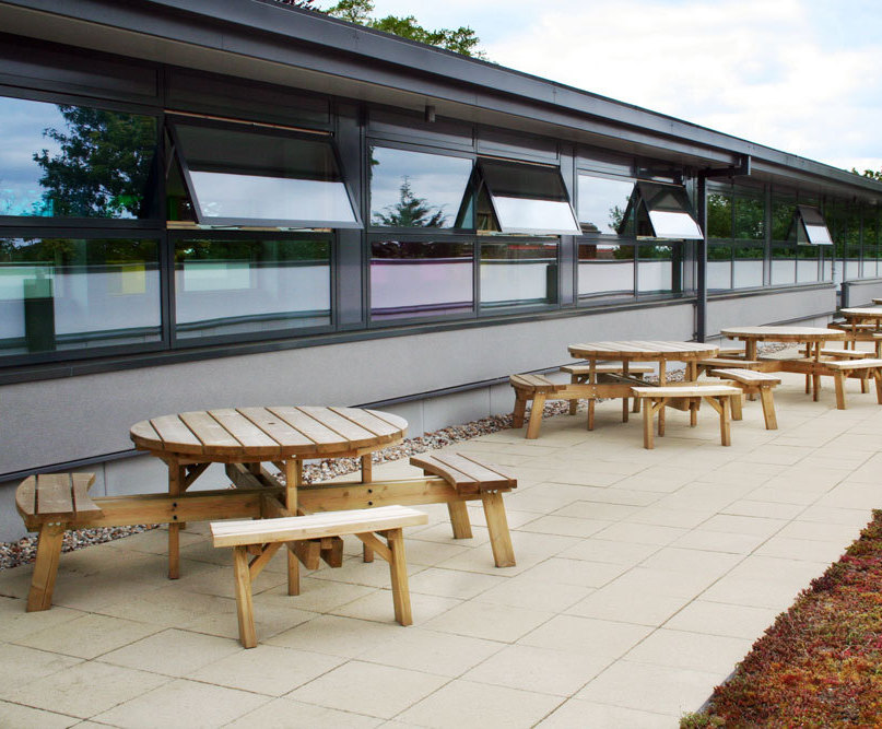 Sheldon All Timber Picnic Table - SPT306 | Langley Design Street Furniture | ESI External Works